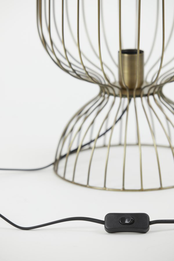 Light & Living Table Lamp 28x50cm Lazar Antique Bronze | The Lighting Shop